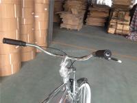 China 1.8m Length 160kg Load Capacity 26 Inch Chrome Single Speed Men's Beach Cruiser Bicycle for sale