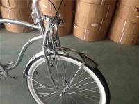 China 1.8m Length 160kg Load Capacity 26 Inch Chrome Single Speed Men's Beach Cruiser Bicycle for sale