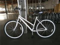 China 21 Speed Step Through Women Cycle Urban Lady City Hybrid Bike with Double V Brake for sale