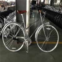 China Customize Vintage Lady Bicycle Retro Women Bike Chrome Bikes with 3 Speed Gears for sale