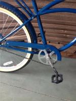 China 26 Inch Men's Beach Cruiser Bike with Rear Carrier and Single Speed Hard Frame Steel for sale