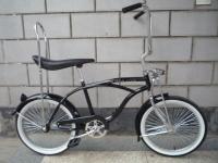 China 20 inch CE certified chrome painting lowrider beach cruiser bike with banana saddle for sale