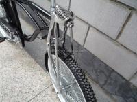 China 20 inch CE certified chrome painting lowrider beach cruiser bike with banana saddle for sale