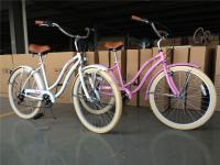 China Steel Frame 26inch Single Speed Mens Beach Crusier Bike in ANY COLOR CE Approved for sale