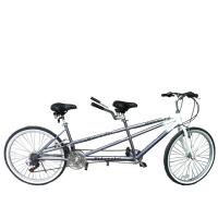 China 26inch 18 Speed Mountain Retail 20% Off CE OEM EN14764 Double Person Tandem Bicycle for sale