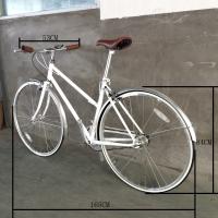 China Vintage CR-MO Steel 4130 Lady Women Girl Inner 3 Speeds City Bike for Europe Market for sale