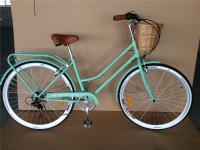 China 7 Gear Women's Vintage Hybrid Bicycle 26