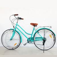 China CPSC Colorful 700C CE Hi-Steel Lady City Bicycle with Aluminum Alloy Rim and 7 Speeds for sale