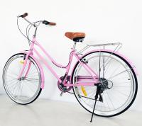 China CPSC Colorful 700C CE Hi-Steel Lady City Bicycle with Aluminum Alloy Rim and 7 Speeds for sale