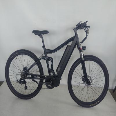 China Kenda Tire 29 inch Full Suspension Frame Electric Mountain Bike with 48V 1000W Motor for sale