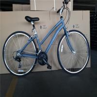 China Aluminum Alloy 21 Gear Men Hybrid Bike City Cruiser Bikes Unisex Bicycle 700C Double V Brake for sale