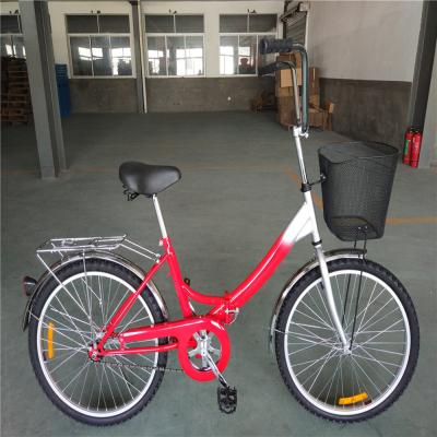 China Custom Girl City Bikes with 24*2.125 Tire Width and Lightweight Aluminum Alloy Rim for sale