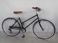 China Custom Girl City Bikes with 24*2.125 Tire Width and Lightweight Aluminum Alloy Rim for sale
