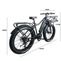 China Rear Hub Motor 500W 14AH 48V 28MPH EMTB UL2849 USA Electric Bike for Mountain Riding for sale