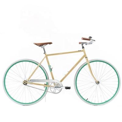 China Hard Frame 1.8m Length CE Coaster Brake Single Speed Hybrid City Bike for Adult Men for sale