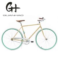 China Hard Frame 1.8m Length CE Coaster Brake Single Speed Hybrid City Bike for Adult Men for sale
