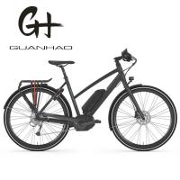 China Bafang Central Motor 25KM/H 8.8AH Lithium Battery OEM CE Electric City Cargo Bicycle for sale