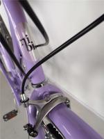China KMC Chain 26inch Europe OEM CE Shimano 7 Speeds Women Lady City Bicycle 1.8m Length for sale
