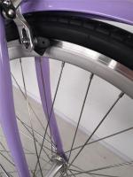 China KMC Chain 26inch Europe OEM CE Shimano 7 Speeds Women Lady City Bicycle 1.8m Length for sale