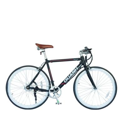 China Hidden Lithium Battery 700C 36V 250W 8.8AH 25KM/H Single Speed Electric Bike for Adult Men for sale