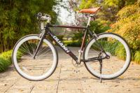 China Hidden Lithium Battery 700C 36V 250W 8.8AH 25KM/H Single Speed Electric Bike for Adult Men for sale