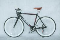 China Hidden Lithium Battery 700C 36V 250W 8.8AH 25KM/H Single Speed Electric Bike for Adult Men for sale