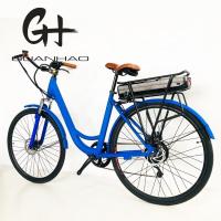 China USA Standard 7 Speeds City Electric Bike with 10.4AH Lithium Battery and Smart Sensor for sale