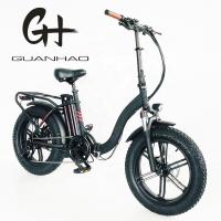 China CE Approved 48V 10.4AH Electric Folding Bike with 750W Motor and Top Speed of 50KM/H for sale