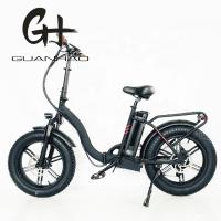 China CE Approved 48V 10.4AH Electric Folding Bike with 750W Motor and Top Speed of 50KM/H for sale