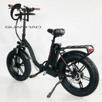 China CE Approved 48V 10.4AH Electric Folding Bike with 750W Motor and Top Speed of 50KM/H for sale