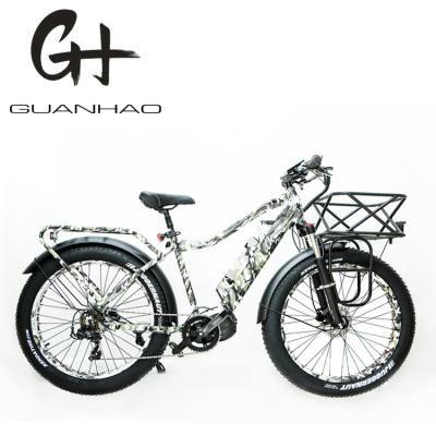 China 26inch Bafang 8 fun central Middle Motor 48V 1000W 21AH Lithium Batter for sale