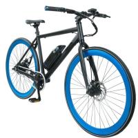 China Aluminum Frame 700C Single Speed 500W 48V 10AH Lithium Battery Electric Bike for City for sale