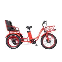 China 48V E Trike 3 Wheel 750 Watt Fat Tire Rickshaw with Bafang 750W Motor and Performance for sale