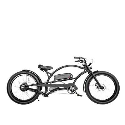 China Rear Hub Motor 48V 1000W 17AH CE Single Speed Electric Chopper Beach Cruiser Bike for sale