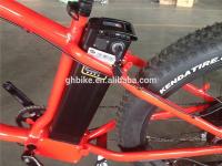 China Aluminum Alloy Frame 26inch 7speed Fat Tire Electric Cruiser Bicycle with Lithium Battery for sale