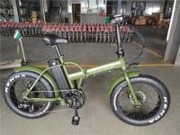 China 20 Inch 48V 500W 750W 1000W Electric Folding Bike with Fat Tire Max Speed 30-50Km/h for sale