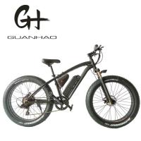 China 26inch Hi-Ten Steel Frame 48V 500W 10.4AH Chinese Snow Fat Tire Mountain Electric Bike for sale