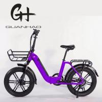 China 750W Magwheel Motor Thru Aluminum Folding Frame Suspension Fork Electric Folding Bike for sale