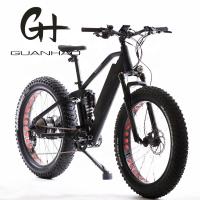 China 8 SPEED Gears 26inch 48V 17Ah Lithium Battery Electric Mountain Bike with 1000W Bafang Middle Motor for sale
