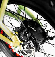 China Aluminum Alloy Frame 48V34AH 1000W Fat Tire Ebike with Dual Batteries and Two Baskets for sale