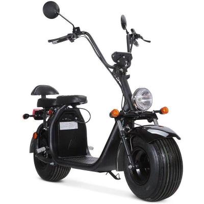 China Citycoco Bike Electric Fat Tire Scooter Moped with 60V 2000w Rear Hub Motor 12