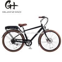 China Manufactured 28 Inch City Ebike Style Electric Bicycle with Aluminium Battery for sale
