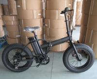 China 10.5 AH Battery Capacity 500W Folding Fat Tire Foldable Electric Bike E Bike Bicycle for sale