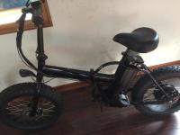China 10.5 AH Battery Capacity 500W Folding Fat Tire Foldable Electric Bike E Bike Bicycle for sale