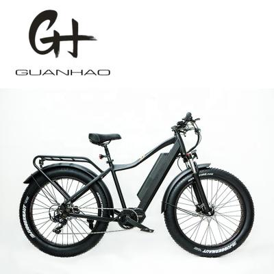 China 26inch CE CPSC TUV BaFang G521 M600 500W SM 48V 17AH Battery Fat Tire Mountain EBIKE for sale