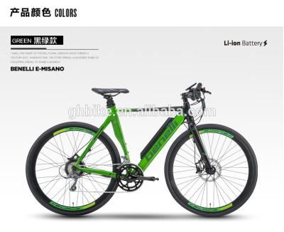China CE Certified 200W Power Electric Bicycle with 700C Wheels and Single Speed Freewheel for sale
