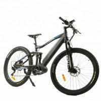 China 48V 1000W BAFANG Motor Power Aluminum Alloy Full Suspension MTB Electric Mountain Bicycle for sale