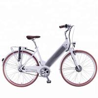 China Single Speed 200-250W Green City Electric Bike for Europe Market 26 Inch A2B in Green for sale