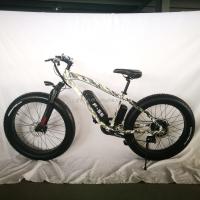 China 26inch 750W Camouflage Army Color Snow Electric Bicycle 48V NO Foldable for sale