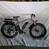 China 26inch 750W Camouflage Army Color Snow Electric Bicycle 48V NO Foldable for sale